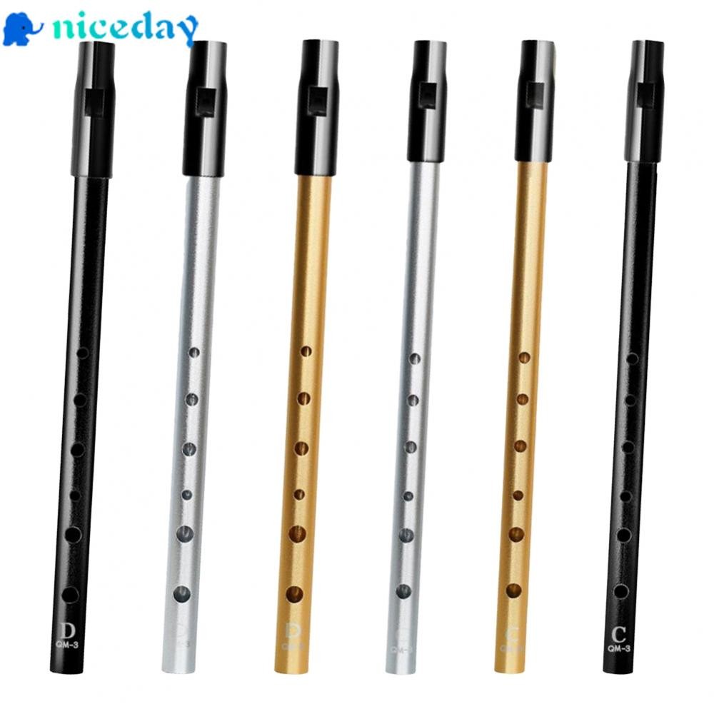 Irish Tin Whistle C D Bb Key Lightweight 6 Hole For Woodwind Instrument ...