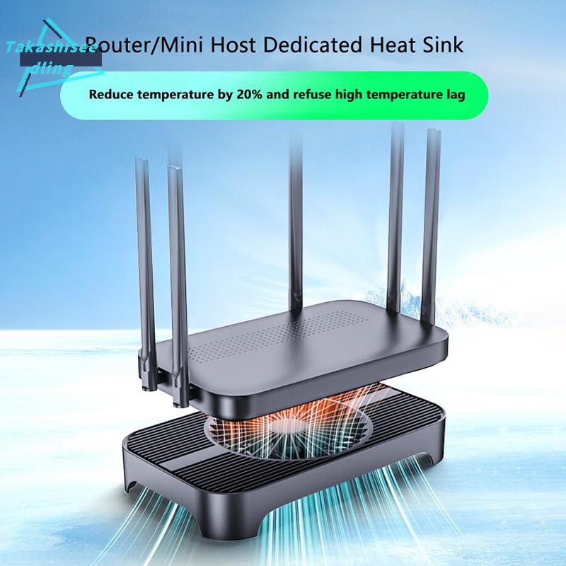 (Takashiseedling) USB Router Cooler For Mini PC Wifi Router Modem TV ...