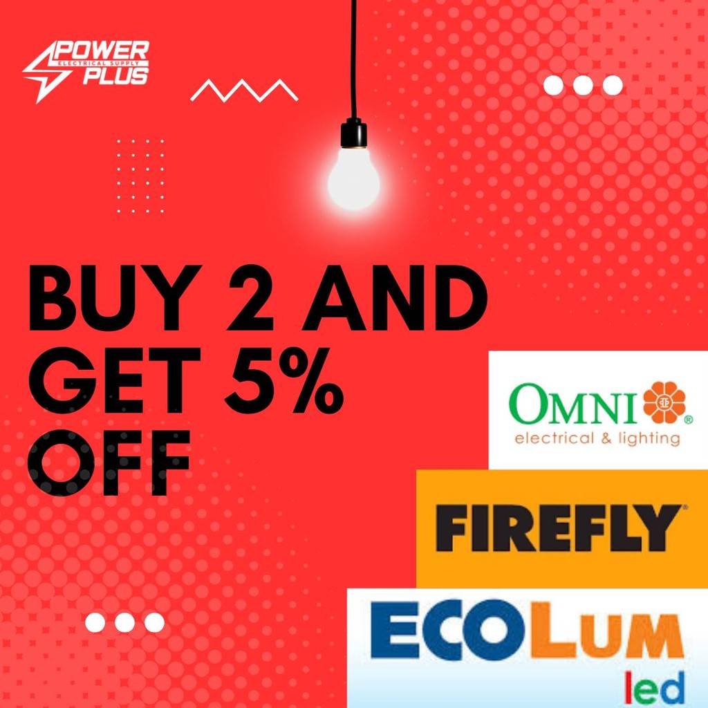 FIREFLY BUY 2 GET 5% OFF BULBS (6/10/14) WATTS - POWERPLUS | Shopee ...