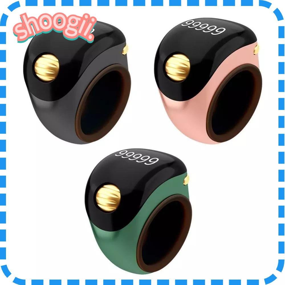 SHOOGYY Counter Smart Ring, Adjustable Size Portable Bluetooth Ring ...
