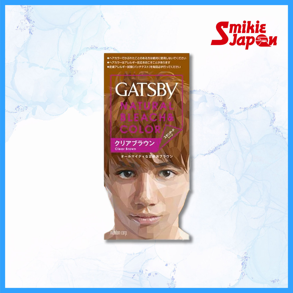 MANDOM GATSBY GBN Bleach Color Clear Brown Men's Hair Dye Direct From ...