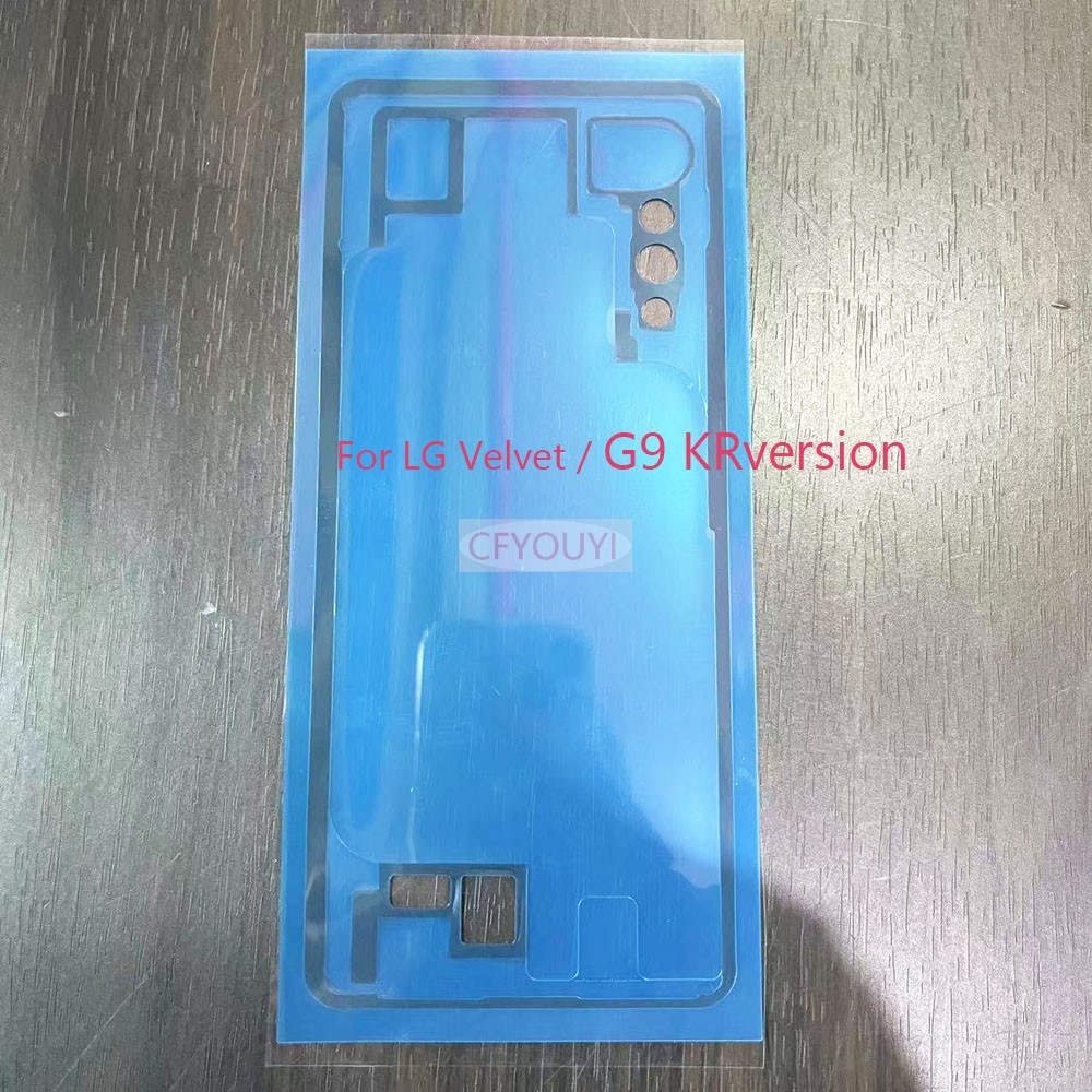 1x Back Housing Cover Adhesive For LG Velvet G9 Back Door Housing ...