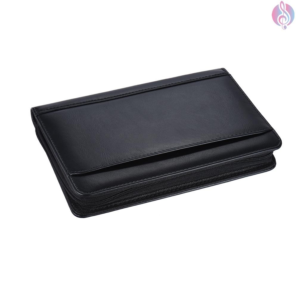 Portable Business Portfolio Padfolio Folder Document Case Organizer PU ...