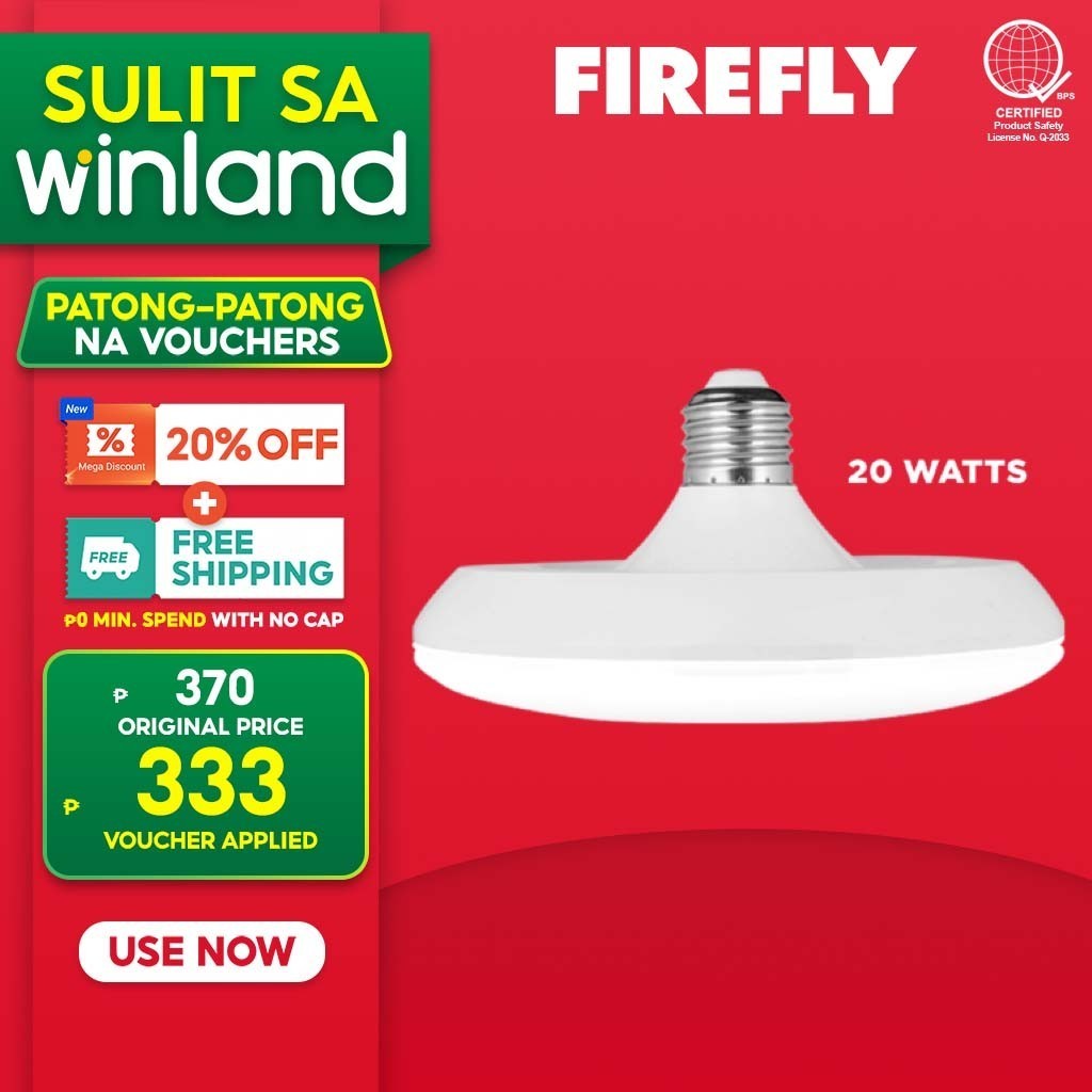 Firefly by Winland LED Light UFO Ceiling Lamp 20W 15000 Hours ECL420DL ...