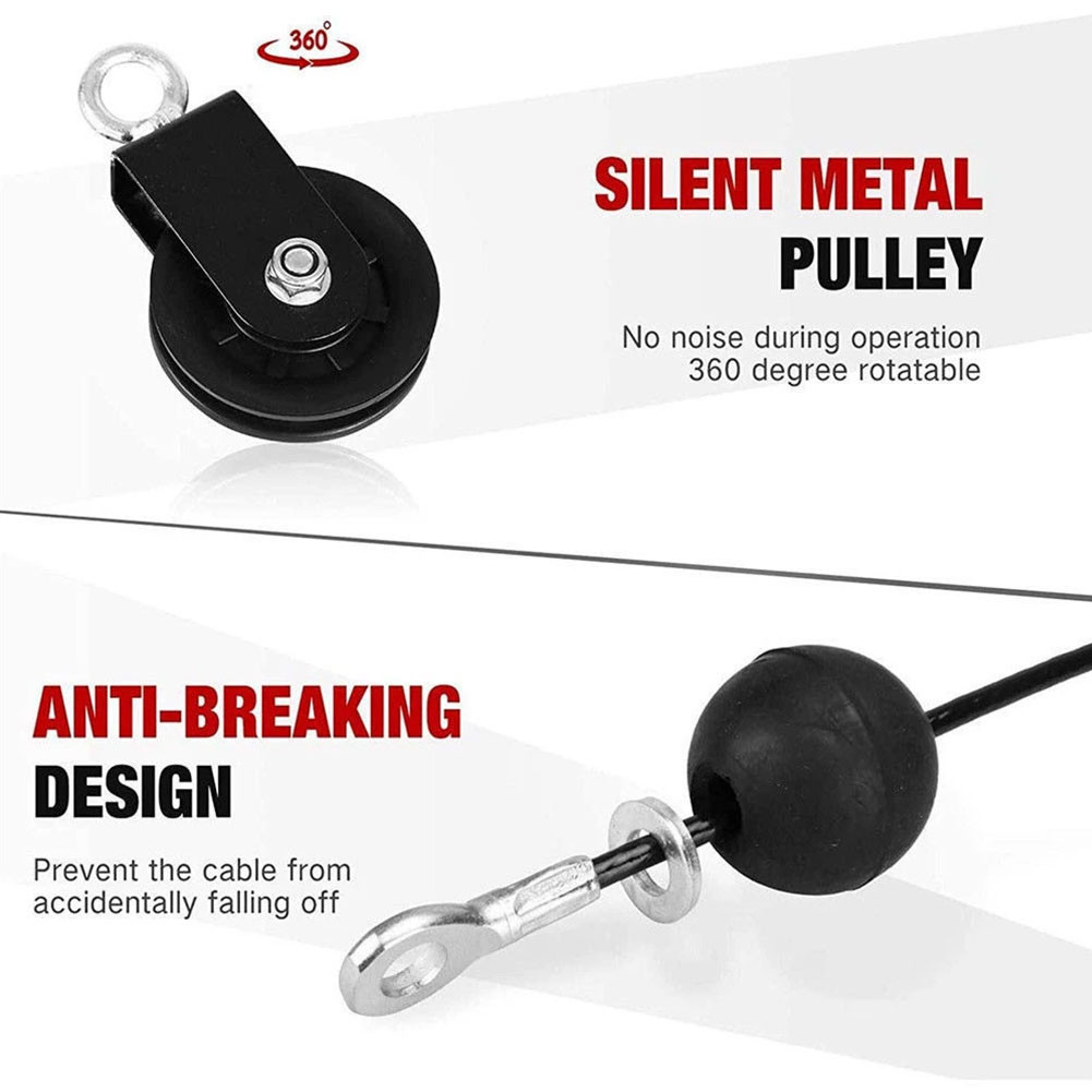 Fitness DIY Pulley Cable Machine Attachment Loading Pin Fitness LAT and ...
