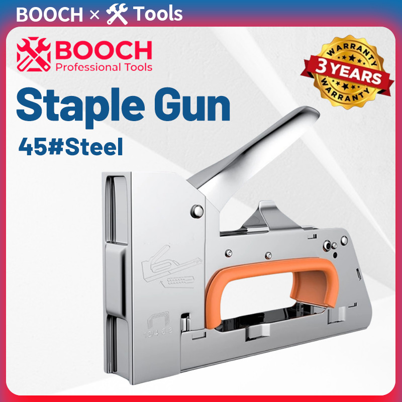 BOOCH Staple Gun Tacker Heavy Duty--width 10mm-length8mm Gun Tacker ...