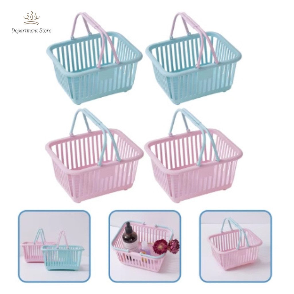 1Pcs Storage Basket Shopping Basket Kids Grocery Basket with Handles ...