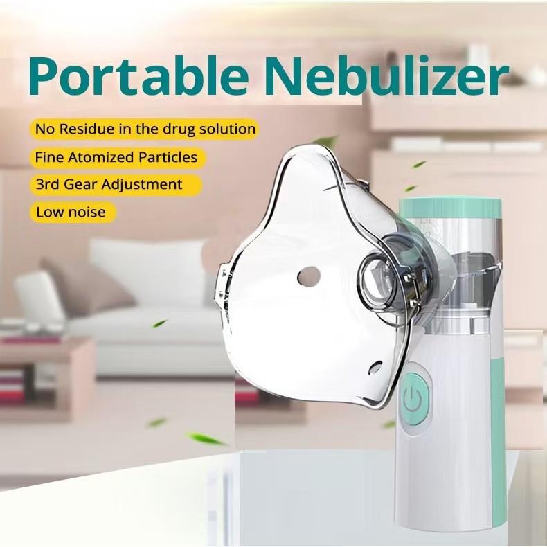 Portable Nebulizer Inhaler Ultrasonic Spray Nebulizer Machine For Kids ...