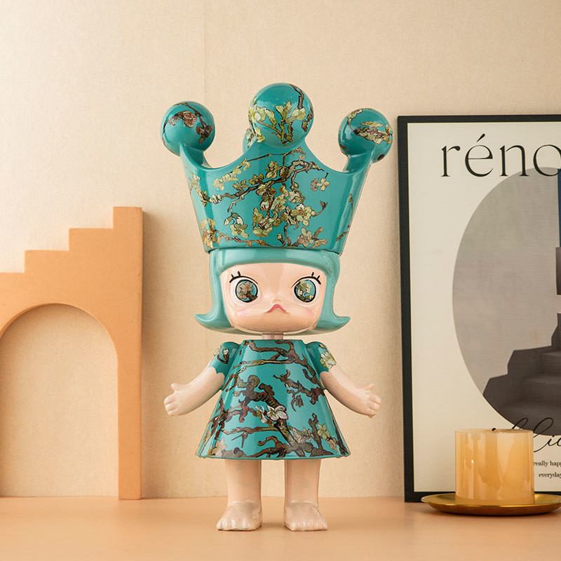 POPMART Molly High Quality Resin Figure Little Princess Series- 40cm ...