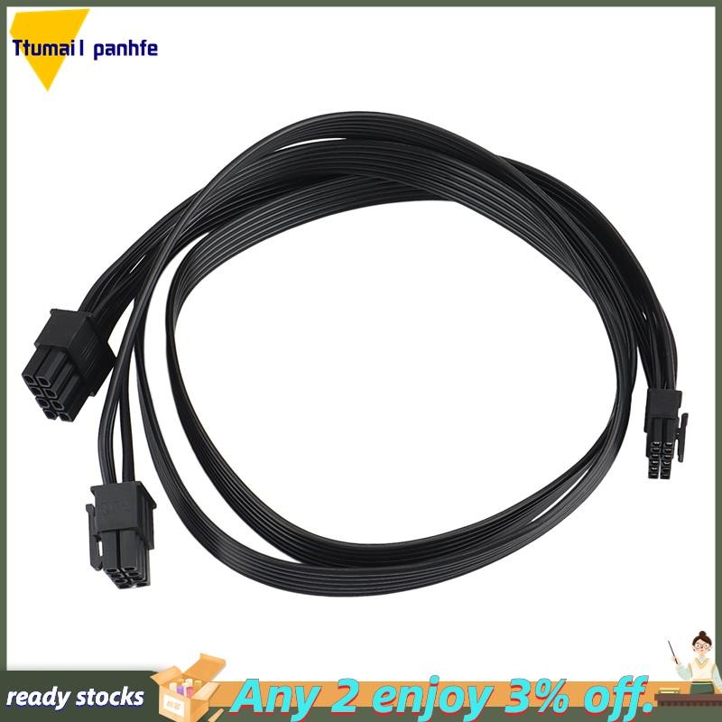 【ttumai4panhfe】Dual PCIe 8 Pin Male to Mini 12 Pin GPU Power Cable for ...