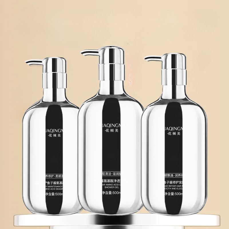 8 Minute Caviar Wash Set - Shampoo, Hair Mask, Body Wash, Nourishing & Smoothing Hair, Deep ...