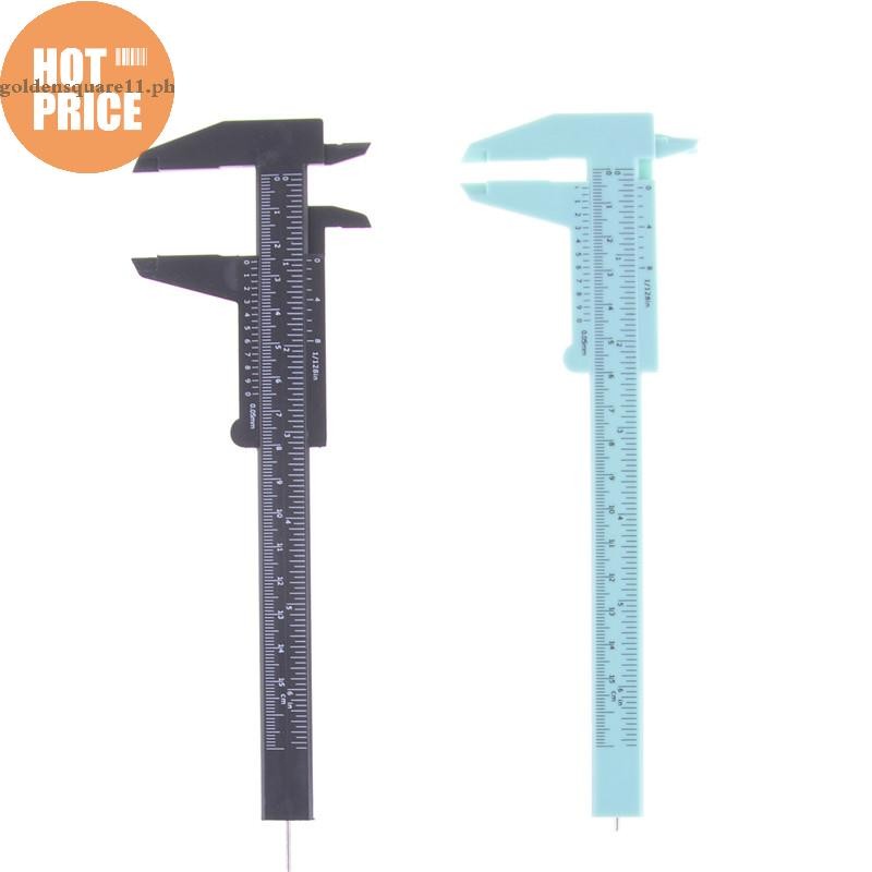 GOLDEN 1PC 6 Inch 150mm Plastic Vernier Caliper Sliding Gauge Ruler ...