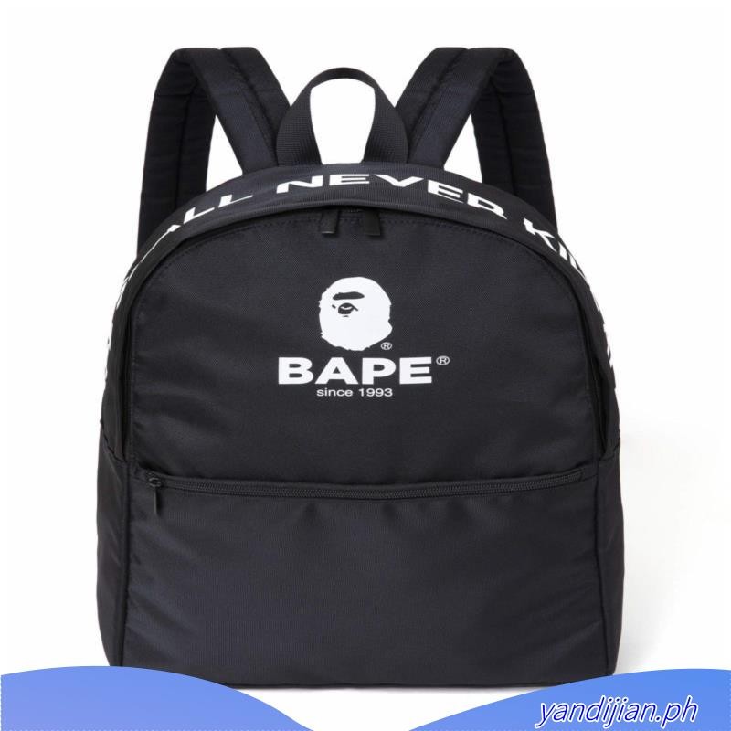 Ape Head Black Backpack Luggage Bag Bape Fashion Student Schoolbag ...