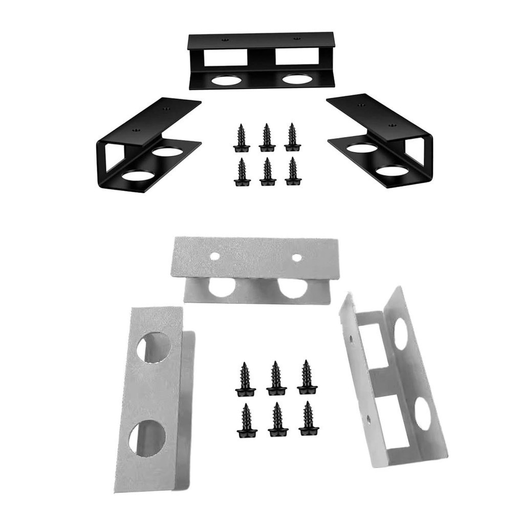 ☑3x Under Desk Laptop Mount Bracket Keyboard Storage under Table Shelf ...