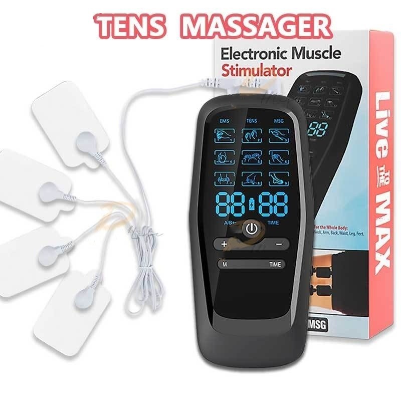 Massager Electric Therapy Machine For Stroke Patient Rechargeable EMS ...
