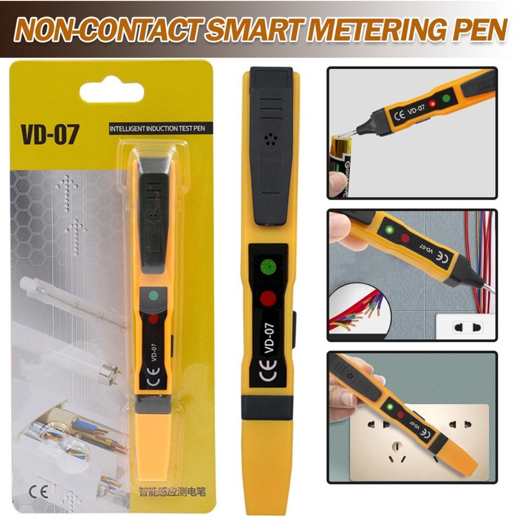 AC 70-250V DC 250V Voltage Non-Contact Pen Tester Volt Sensitivity ...
