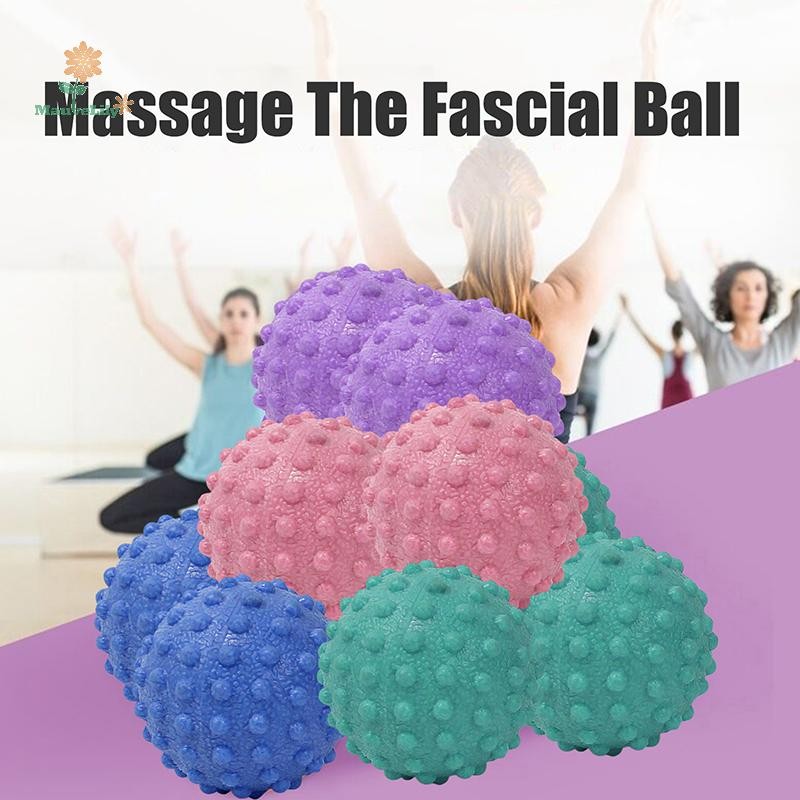 LILY Foot Massage Roller Peanut Double Lacrosse Spiky Ball Myofascial ...