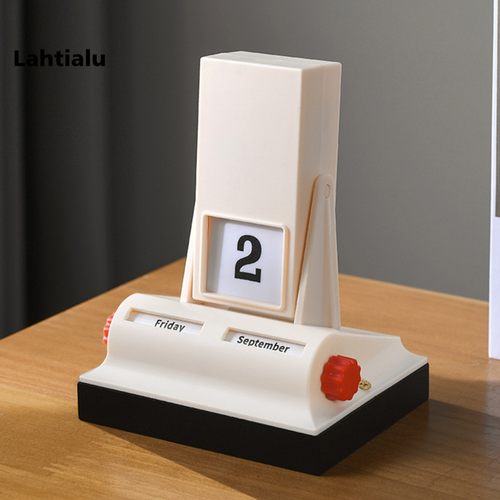 Lahtialu Automatic Page Turn Calendar Flip-free Perpetual Calendar 2025 ...