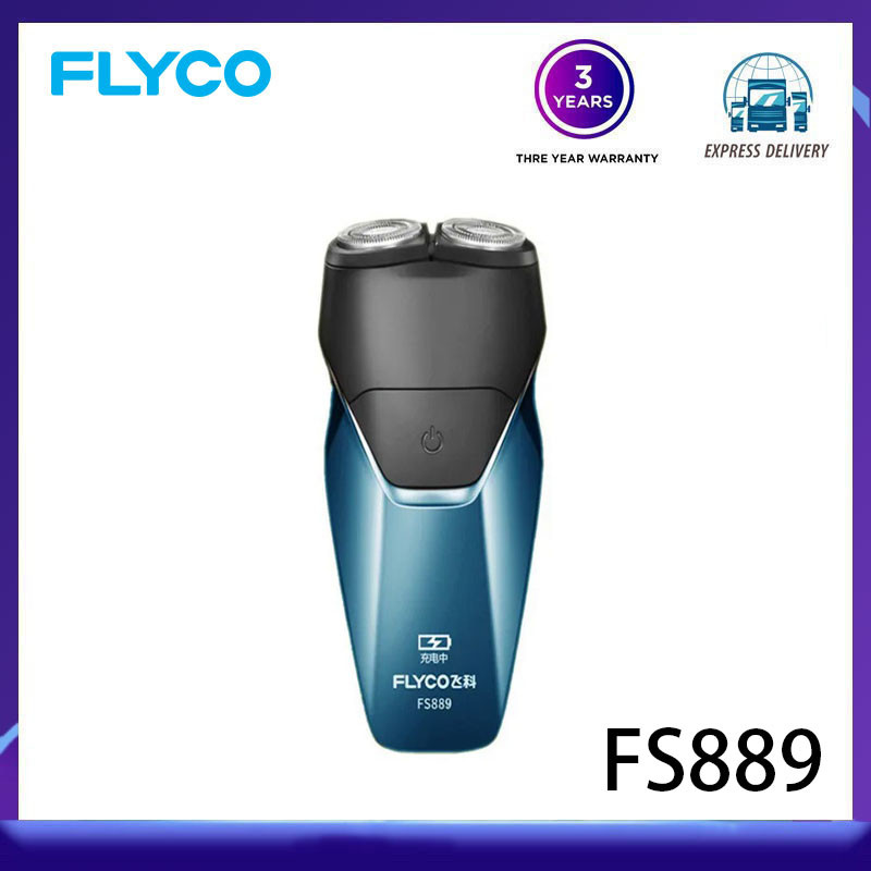 Flyco FS889 FS888 Electric Shaver Twin Blade Whole Body Washing Shaving ...