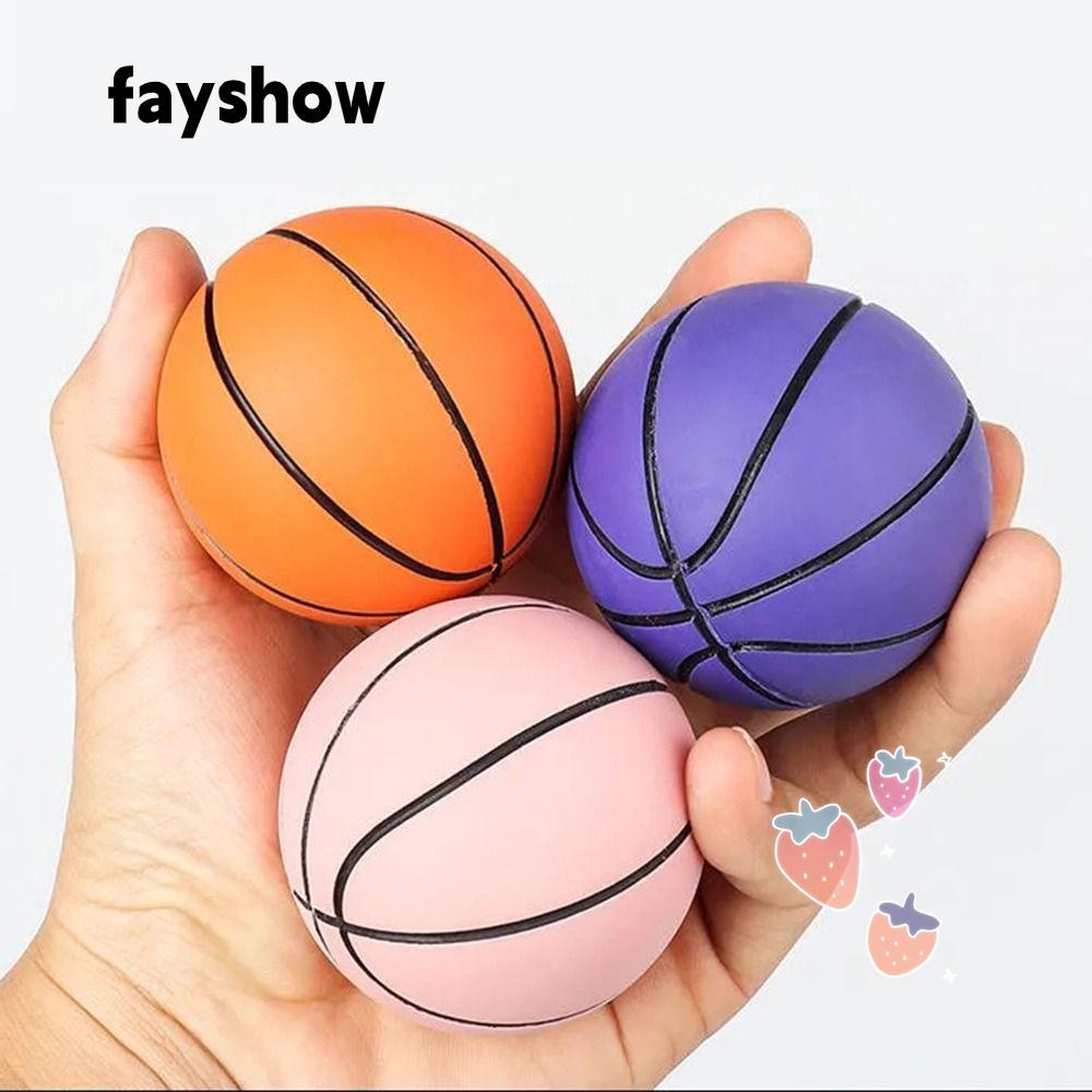 FAY Mini Rubber Basketball, Ultra-high Elastic Children Toy Small ...