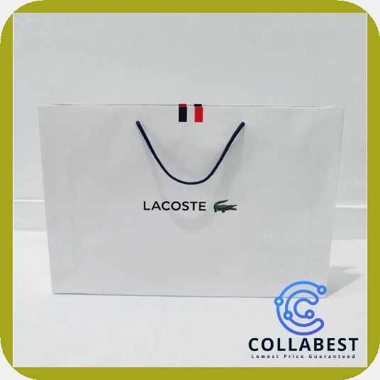 Lacoste&n(Paper,nb}Bag.Mv#High]MM#Quality]ON#(Large) | Shopee Philippines