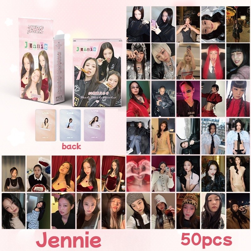 50pcs/box LE SSERAFIM Photocards Album Lomo Cards Lesserafim Kpop ...