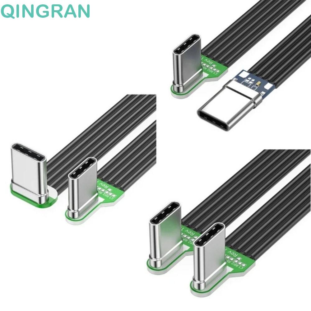 QINGRAN Fast Charging Cord, Double Headed Lightweight Fast Charging ...