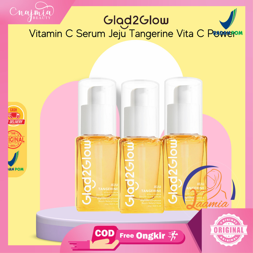 Najmia 2 - g2g - Glad2Glow Vitamin C Serum Jeju Tangerine Vita C Power ...
