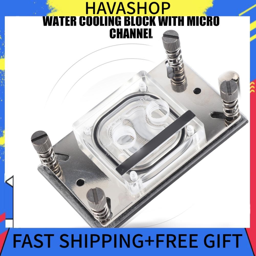Havashop Computer AM2 AM3 AM4 FM2 CPU Water Cooling Block Waterblock ...