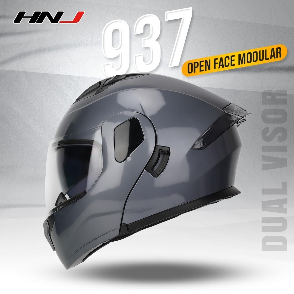 Original HNJ 937 Helmet For Adults Couple Kids Open Face Modular Helmet ...