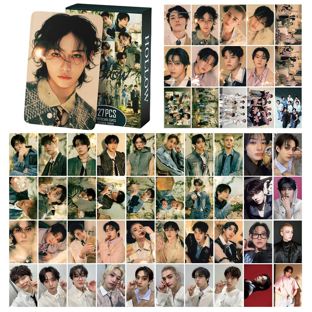 55-127pcs STRAY KIDS HOLLOW Lomo cards JAPAN 3rd Mini Album SKZ Mixtape ...