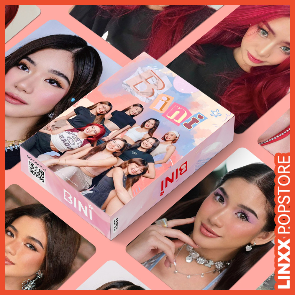 LINXX 55pcs BINI Group Lomo Cards HD Selfie Photo Collectible 3-inch ...