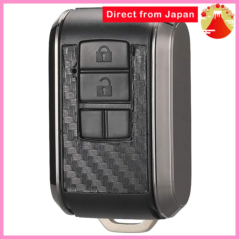 CARMATE Car Key Cover Keycase for Suzuki B Mazda Carbon-Fiber Style ...