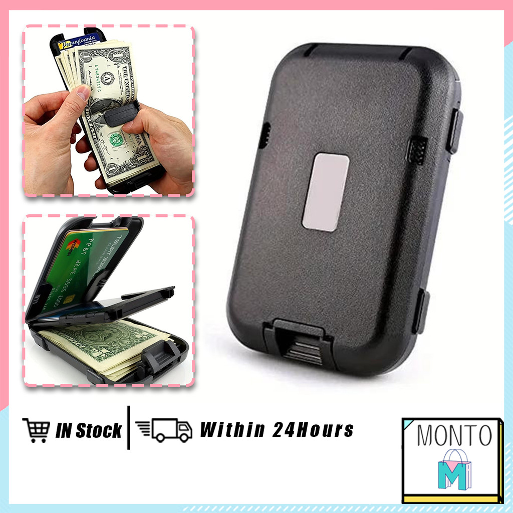 Anti Theft Card Wallet Multi-Function Blocking Wallet Credit Card ...