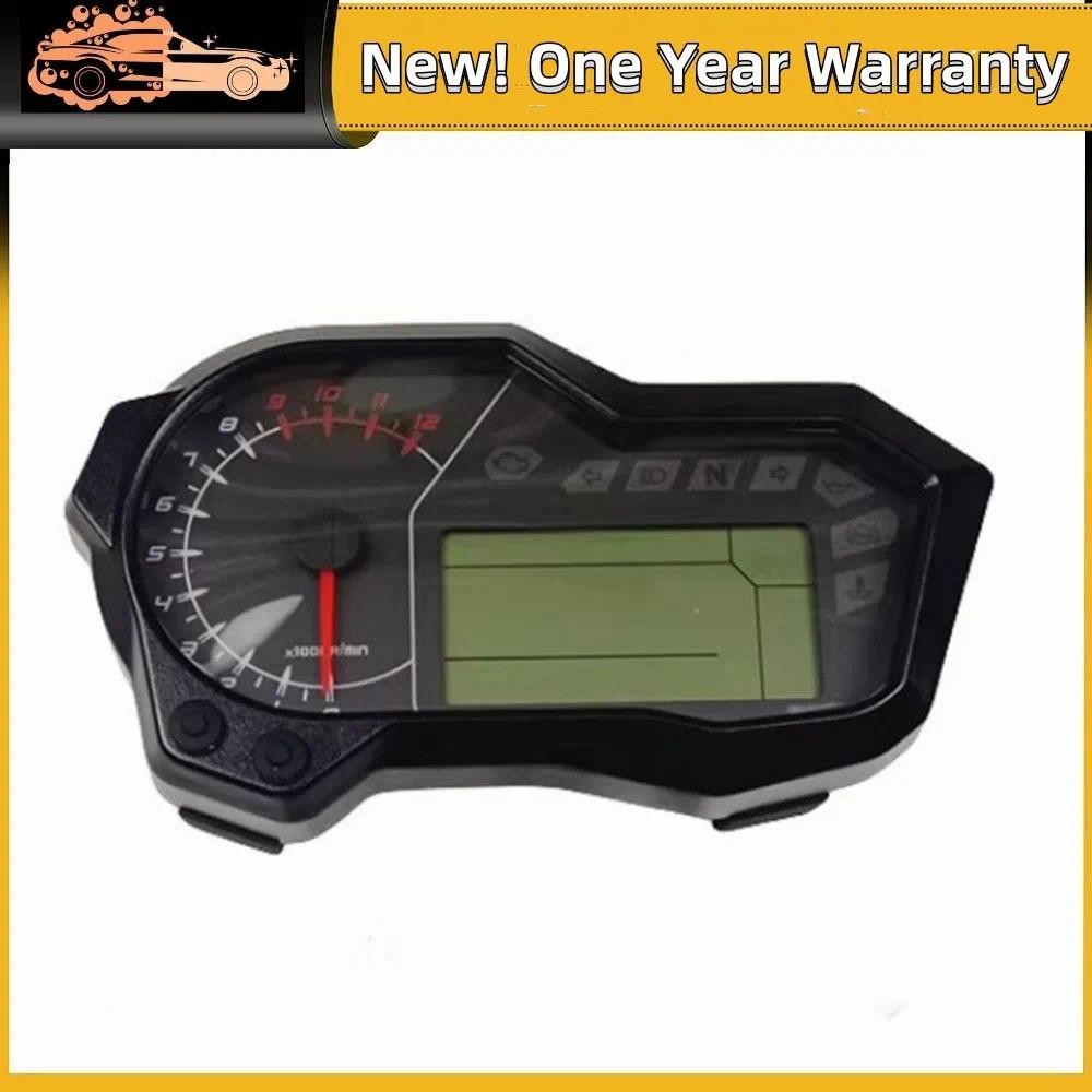 Motorcycle Digital Speedometer Instrument Assembly Odometer LCD ...