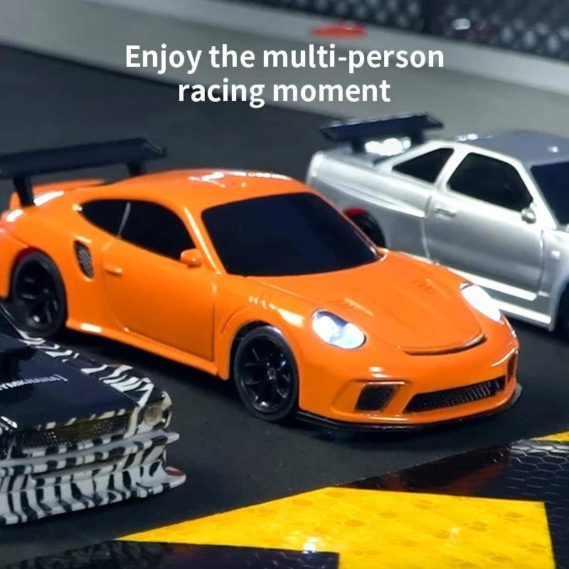1/43 2.4G Mini RC Drift Car 4WD Full Proportional Throttle Remote ...