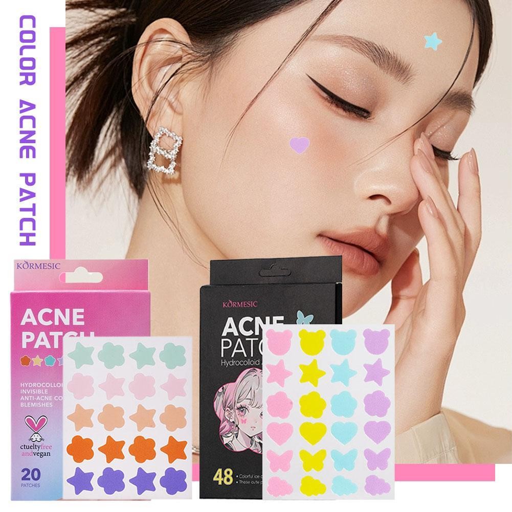 Acne Pimples Cute Character Star Heart Butterfly Acne Patch Suitable ...