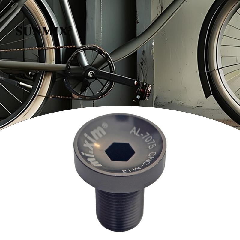 [ Bike 6mm Hex Crank Arm Fixing Bolt, Bottom Bracket Screw for Mountain ...