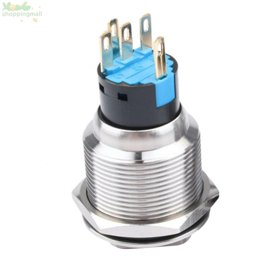 Waterproof 19mm Momentary Selector Switch with LED Indicator 2 ...