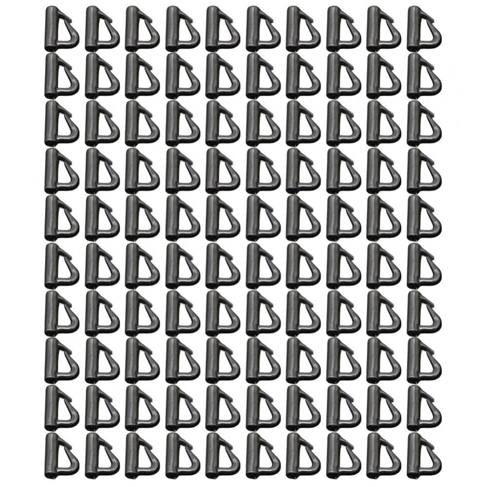 Practical Pack of 100 pcs claw style fishing clevis quick change snaps ...