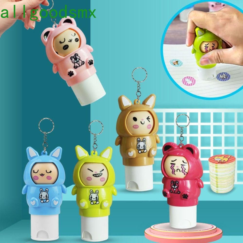ALLGOODS Face Changing Doll Keychains, Stamps Interactive Face Changing ...