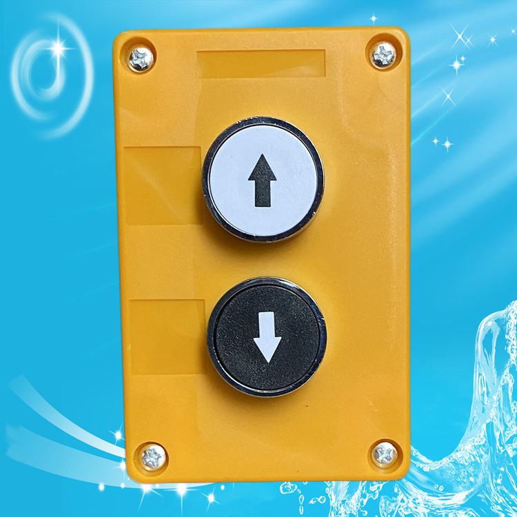 Roller Shutter Double Hole Lifting Button Box Rolling Door up and down ...