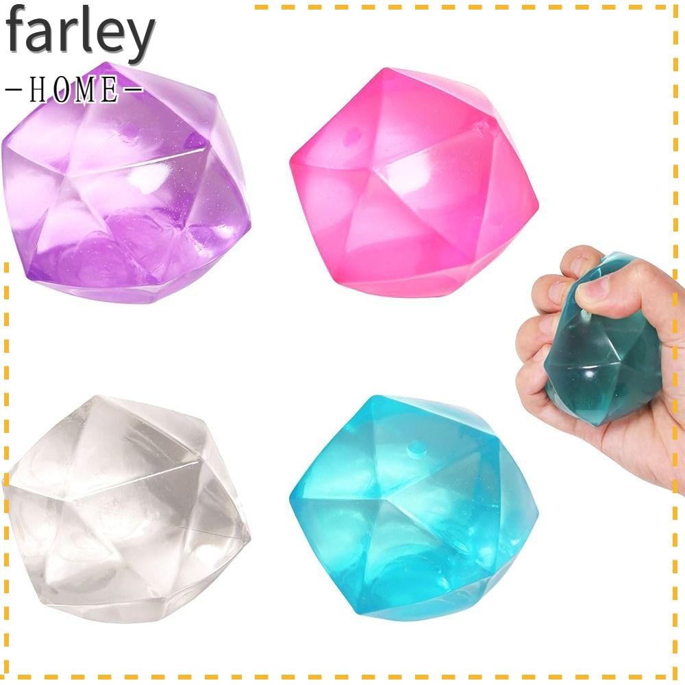 FARLEY Stress Cube Ice Cube Balls, Relive Stress Hand Exercise Stress ...