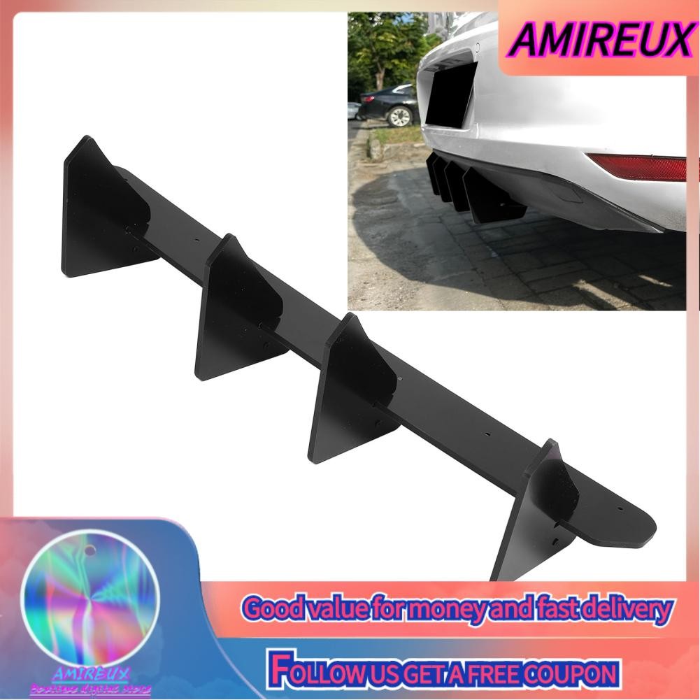 Amireux Rear Bumper Lip Spoiler Diffuser Added Downforce Lightweight ...