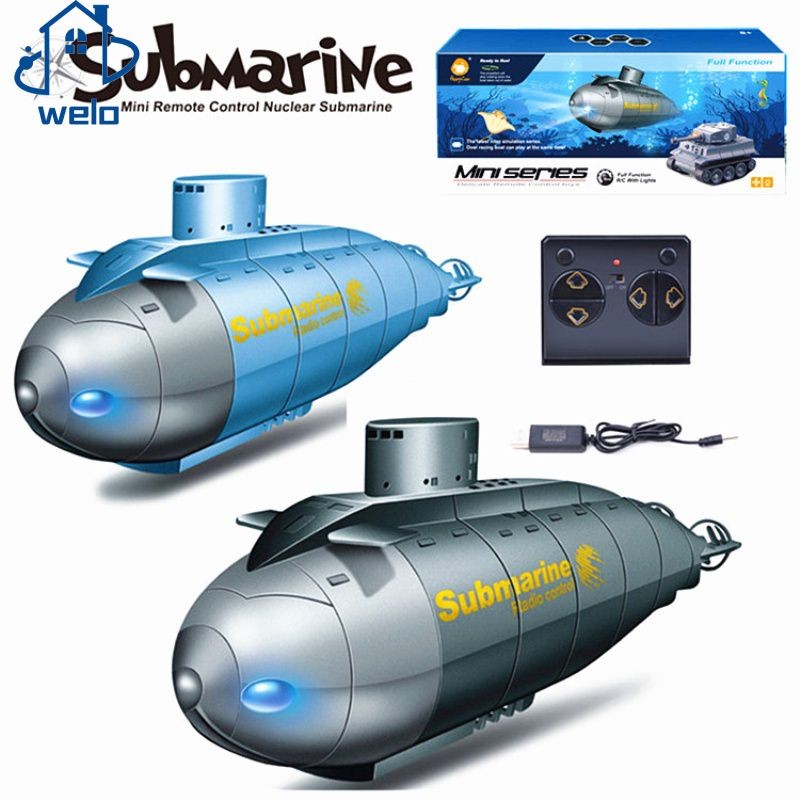 WELO Remote Control Diving Boat Mini Wireless Remote Control 6 Channel ...
