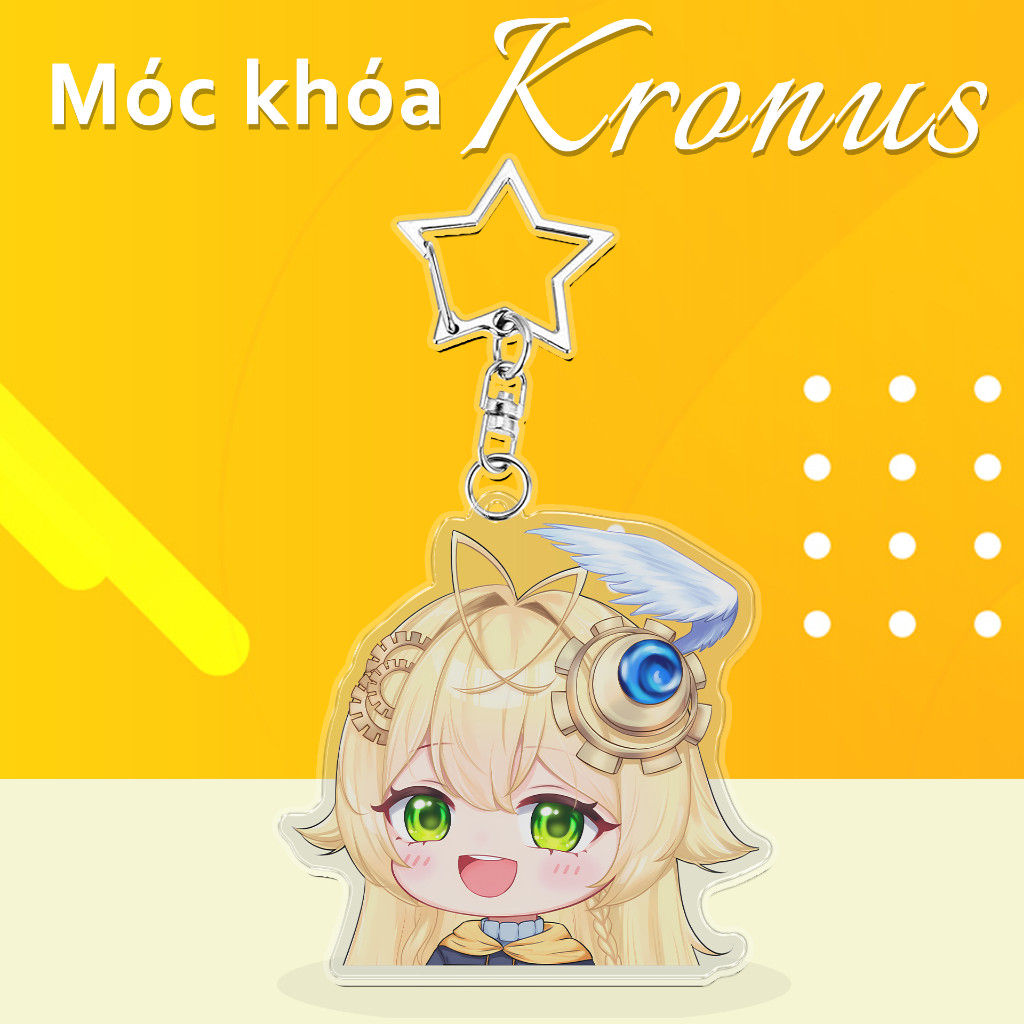 Kronus Vtuber keychain (Vietuber Production's exclusive product ...
