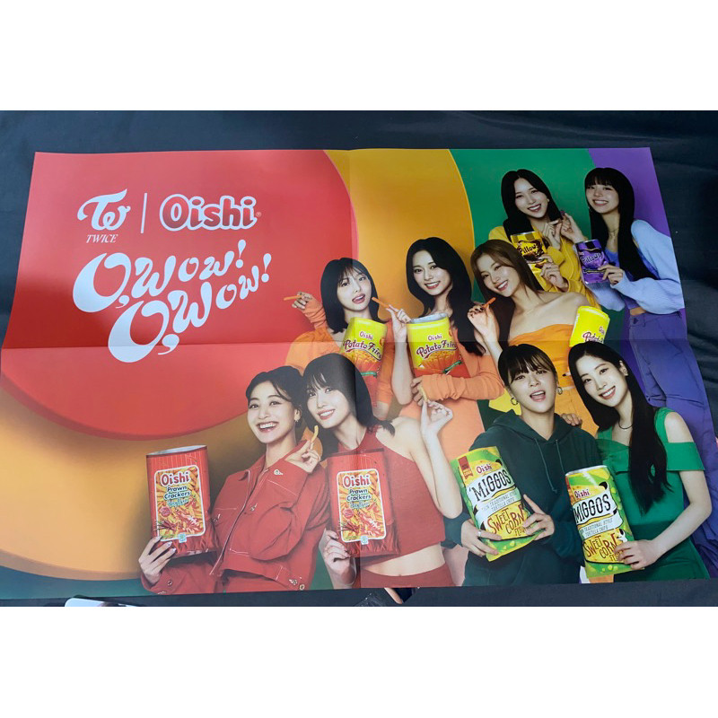 OFFICIAL Twice Poster Twice Oishi Poster Twice Oishi Snacktacular ...