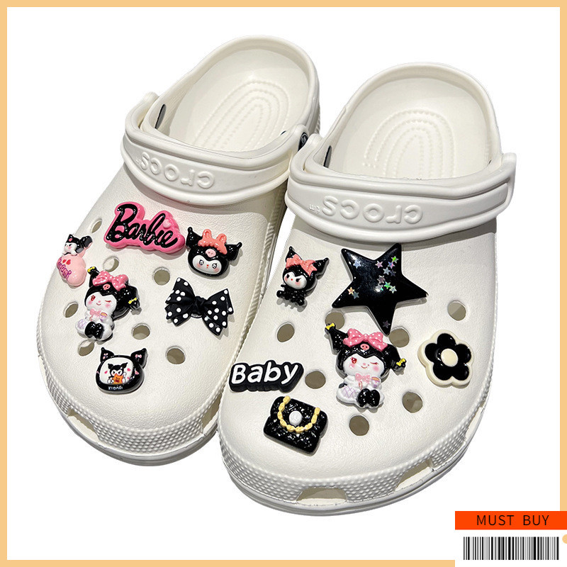 Luxury Clogs Charms Set | Cute & Trendy Shoe Charms with Crystal ...