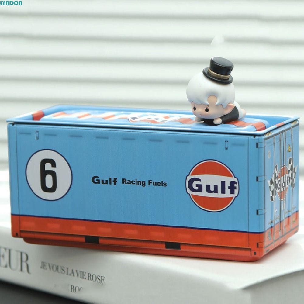 LYNDON Popmart Display Box, Retro Industrial Style Desktop Organizer ...