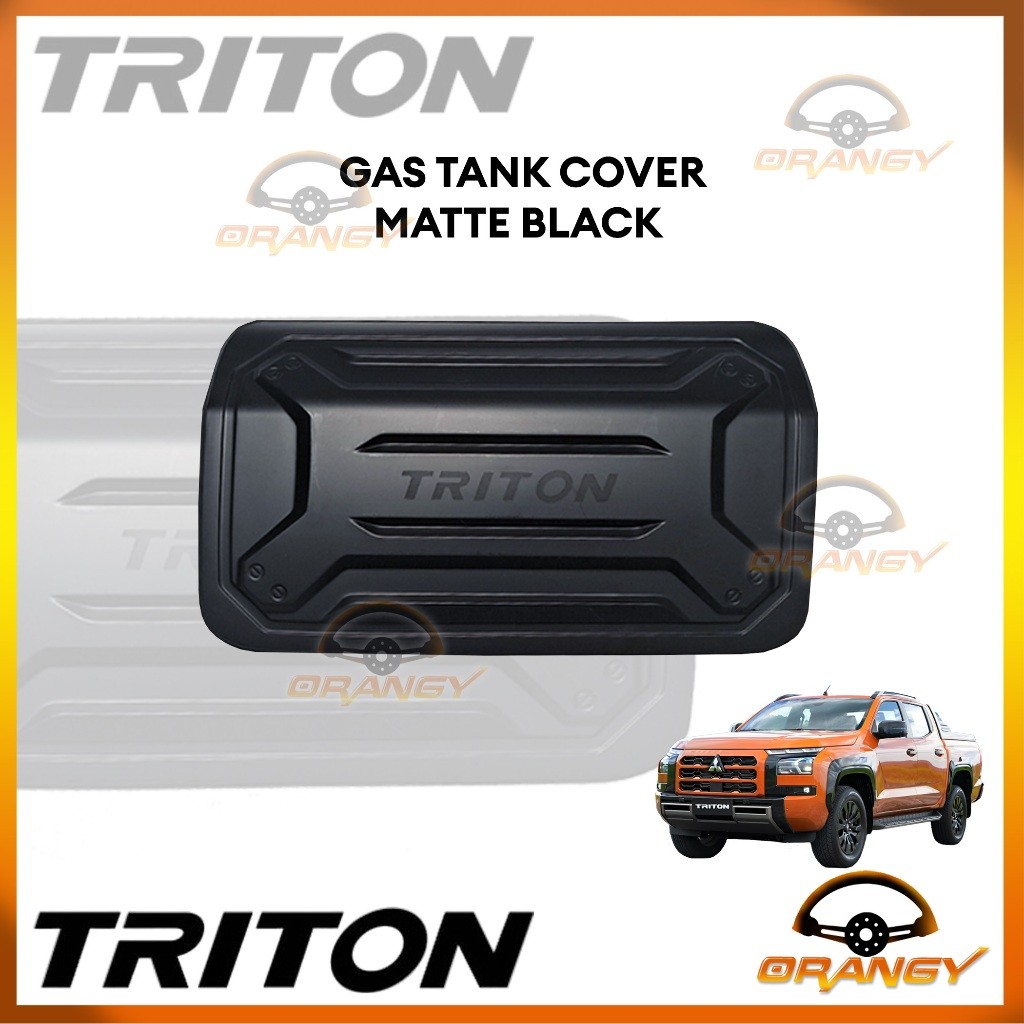 All-New Mitsubishi Triton 2024 to 2026 Gas Tank Cover Matte Black ( Car ...
